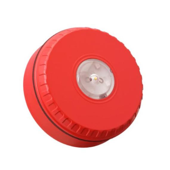 Cooper (CAB482CS) Addressable Ceiling VAD (Red Plastic, Red Flash ...